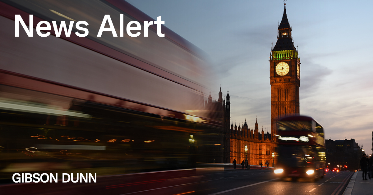UK Financial Services Regulation – 2022 Year-End Review - Gibson Dunn
