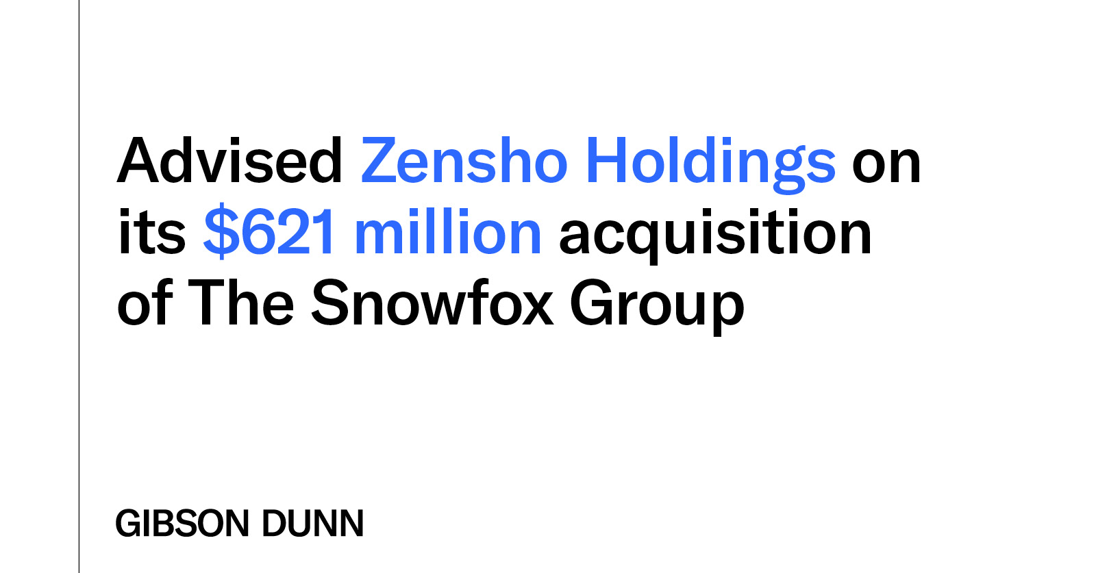 Gibson Dunn Advises Zensho Holdings Co., Ltd. on its $621 Million ...
