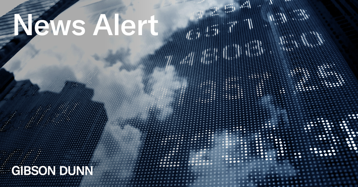 SEC Adopts Final Rules to Align SPACs More Closely with IPOs - Gibson Dunn